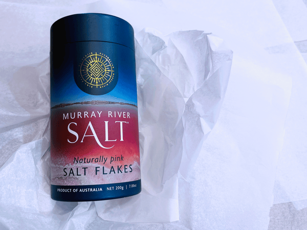 Murray River Salt Flakes Canister (200g) – T&R Gourmet Butchery